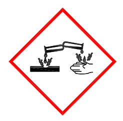 Safetydocx Shop - "Ätzende Stoffe"- GHS 05